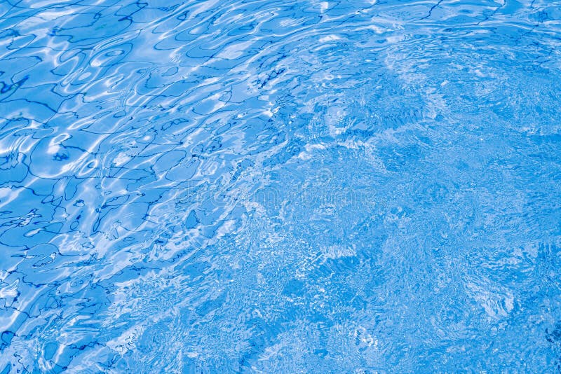 Pool Texture. Summer Sea Abstract Pattern. Blue Wave Surface or Pool ...