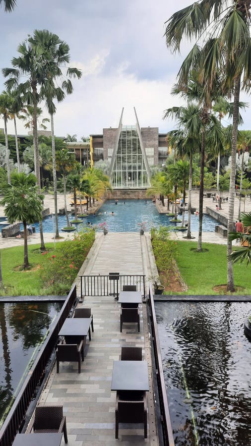 Nice Pool View from Novotel. Stock Photo - Image of novotel, nice ...