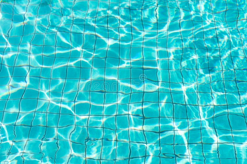 Pool Water with Sun Reflections Stock Photo - Image of clean, aqua ...
