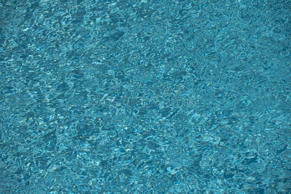Pool Water Surface. Water Texture. Swimming Pool Surface. Blue Water ...