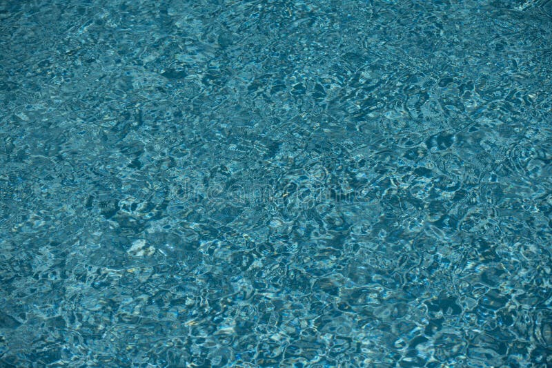Pool Water Surface. Water Texture. Swimming Pool Surface. Blue Water ...