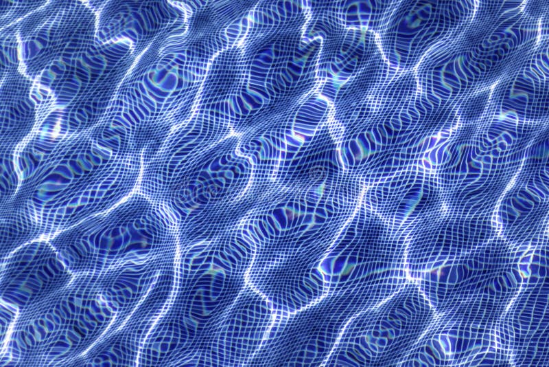 Pool Water Waves Distortions Stock Photo - Image of distortion ...