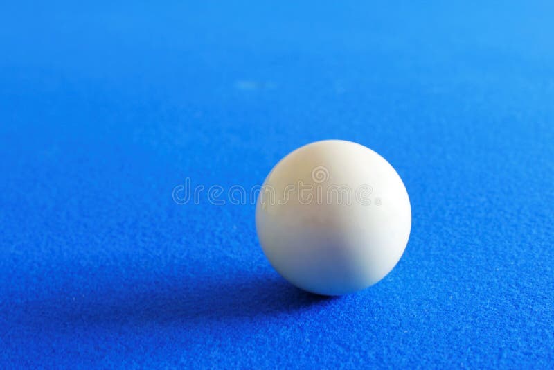 Pool white ball stock image. Image of shadow, nightlife - 94122417