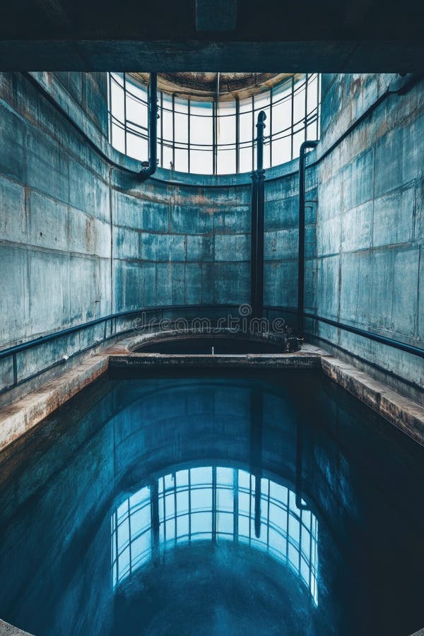 Pool with Window stock image. Image of quiet, generated - 376818641