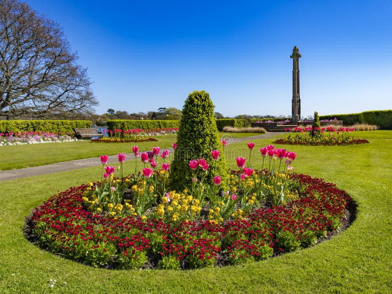 Poole Park in Dorset stock photo. Image of reflection - 97309194