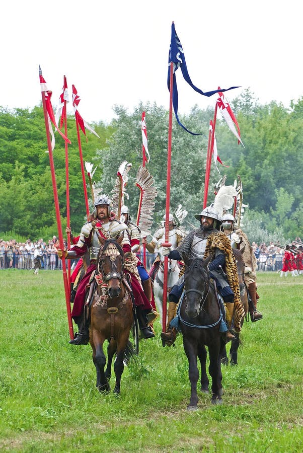 Poolse cavalerie redactionele stock afbeelding. Image of macht - 15029569