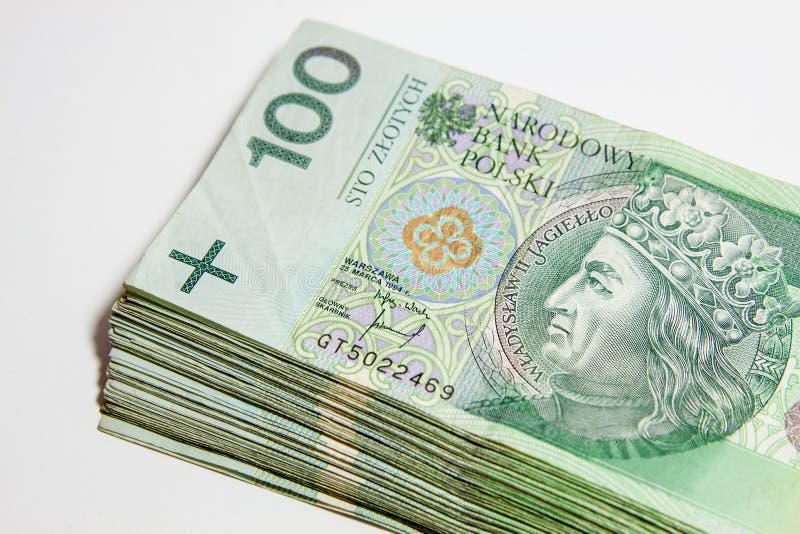 Poolse Munt - PLN - Poolse Zloty Stock Afbeelding - Afbeelding ...