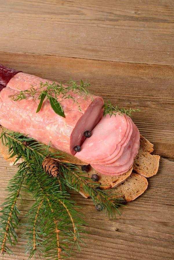 Poolse worst stock foto. Image of gastronomie, vlees - 27569988