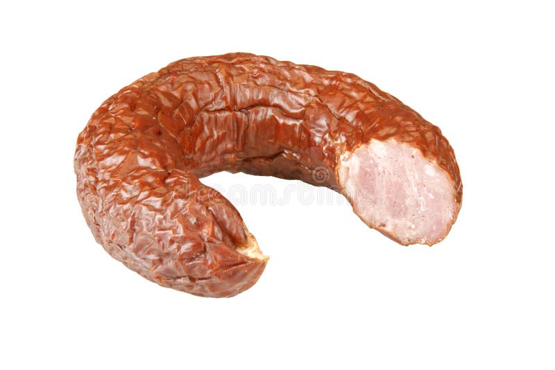 Poolse worst stock afbeelding. Image of houten, stukken - 21525497