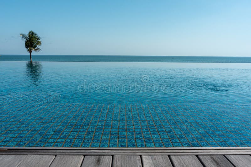 Poolside at a Beach Resort in Bali Stock Image - Image of relax, nature ...