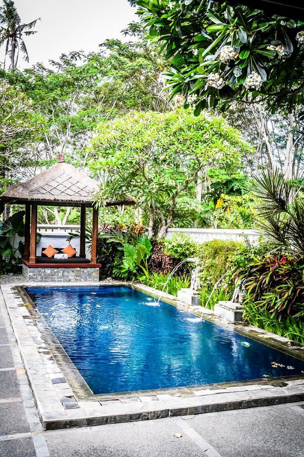 Poolside and Beach Side Lounge Chairs Ad Lounge Beds with Sun Umbrellas ...