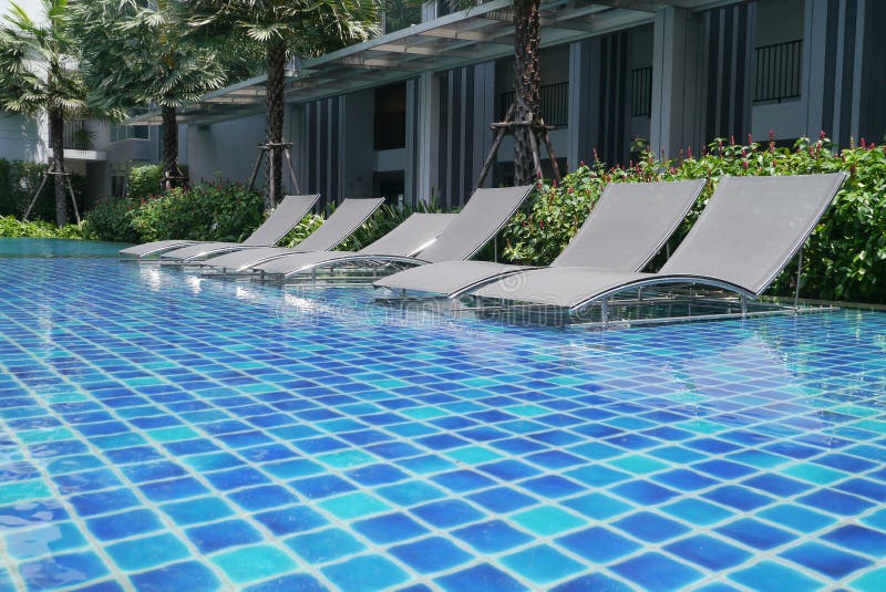 Refreshing Swimming Pool stock image. Image of blue, resting - 66863