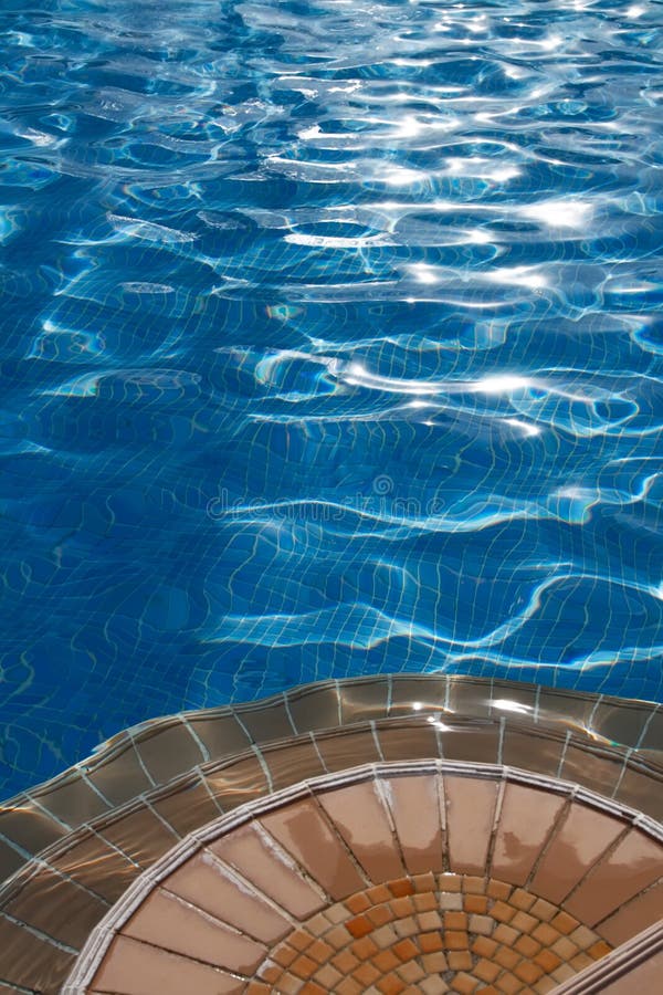 Clean blue water splash stock photo. Image of clear - 114730060