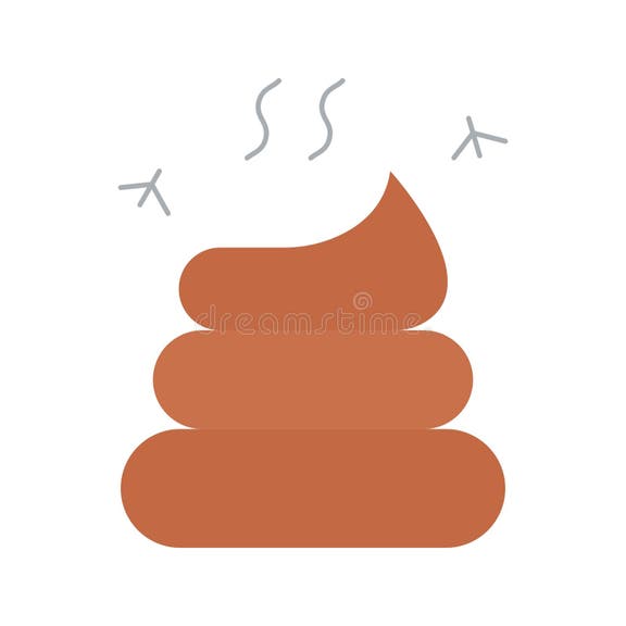 Poop icon vector image. stock vector. Illustration of isolated - 279624545
