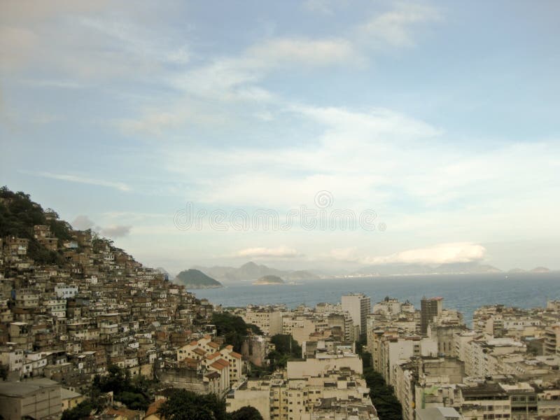 The Poor Above the Rich stock photo. Image of poor, favela - 11314790