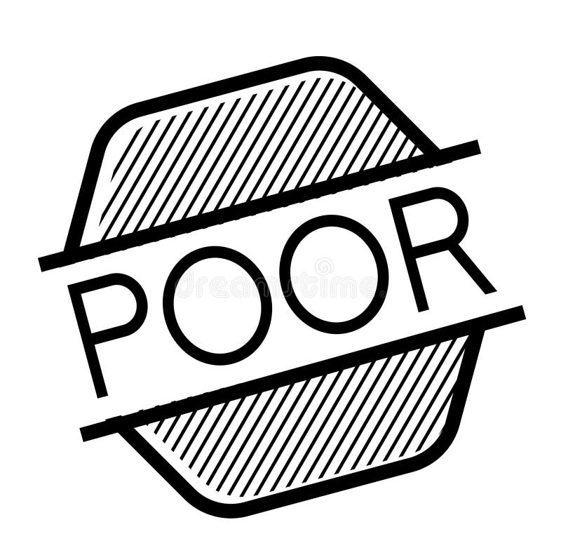 Poor black stamp stock vector. Illustration of badge - 123578855