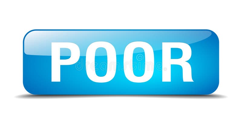 Poor button stock vector. Illustration of banner, button - 120309215