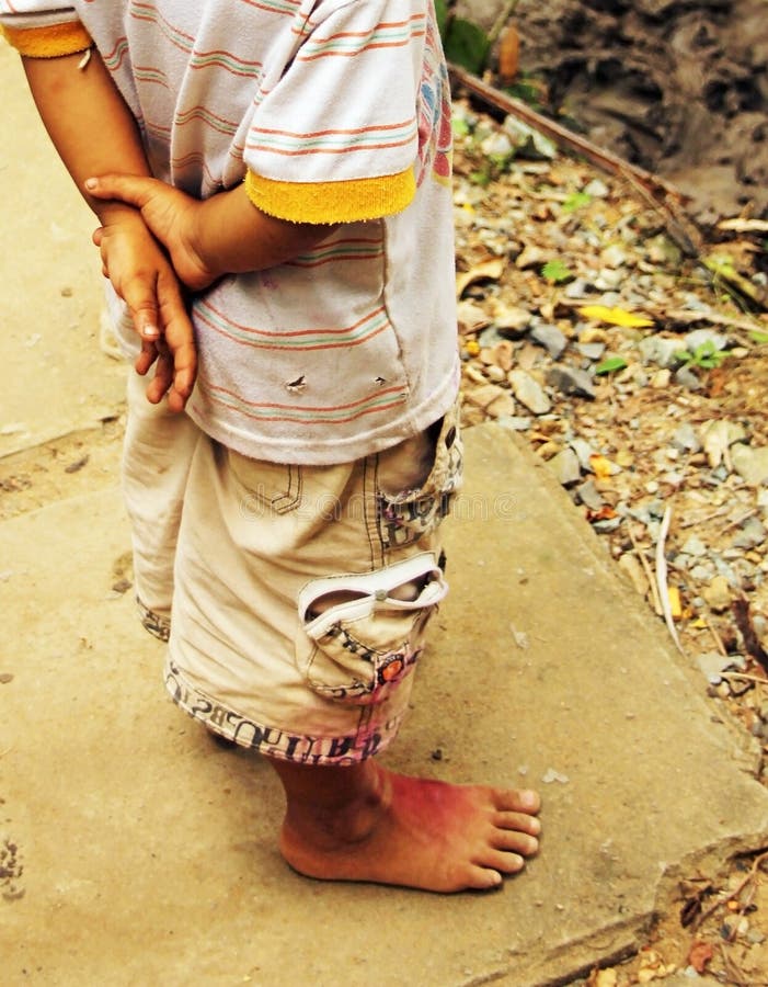 A poor child stock photo. Image of countryside, child - 26722134
