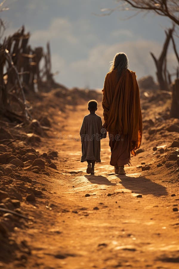 Poor Children Concept. People in Developing Countries Stock ...