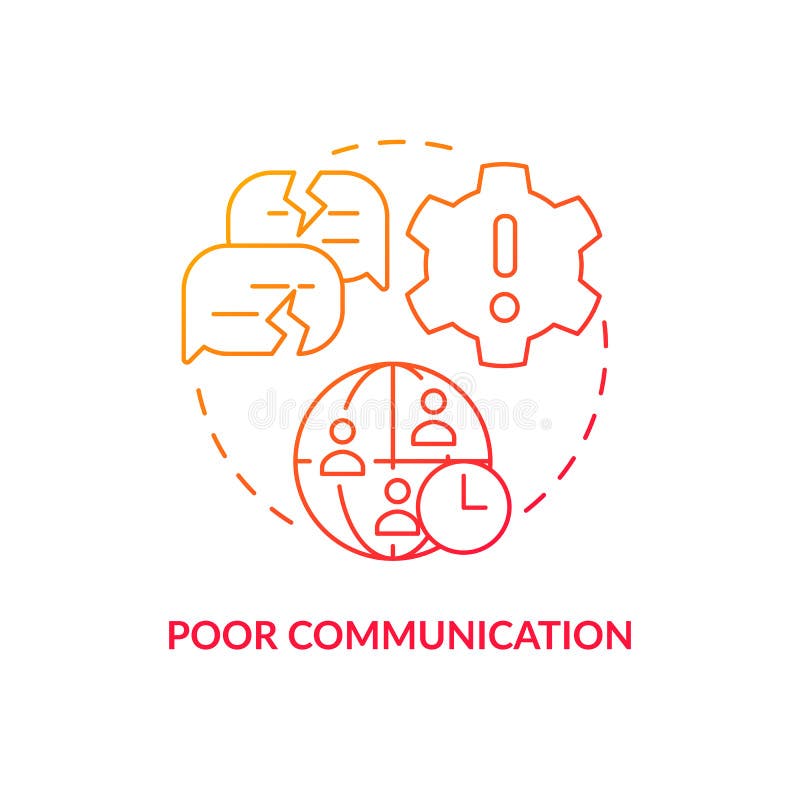 Bad Communication Clip Art