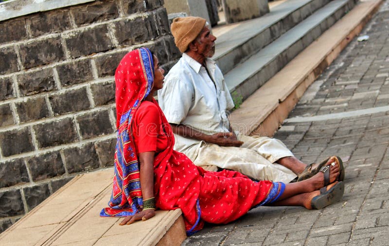 Poor Couple with Financial Problems Stock Photo - Image of married ...