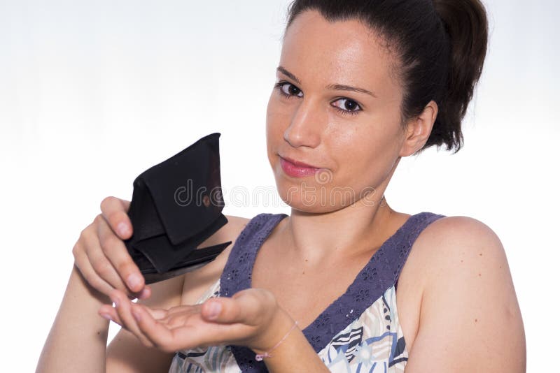 Poor. stock image. Image of price, purse, poverty, money - 62231197