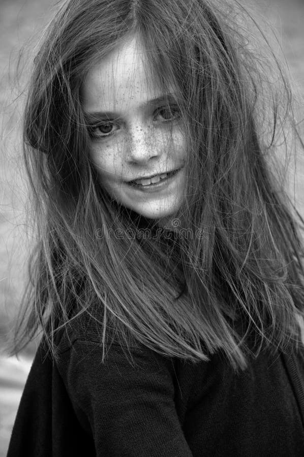 Poor girl stock photo. Image of beggar, garbage, frustrated - 53628204