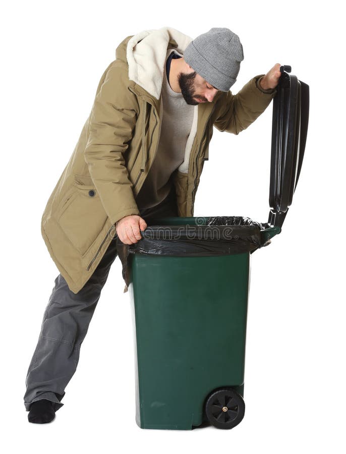 Man Trash Bin Stock Photos - Download 2,826 Royalty Free Photos