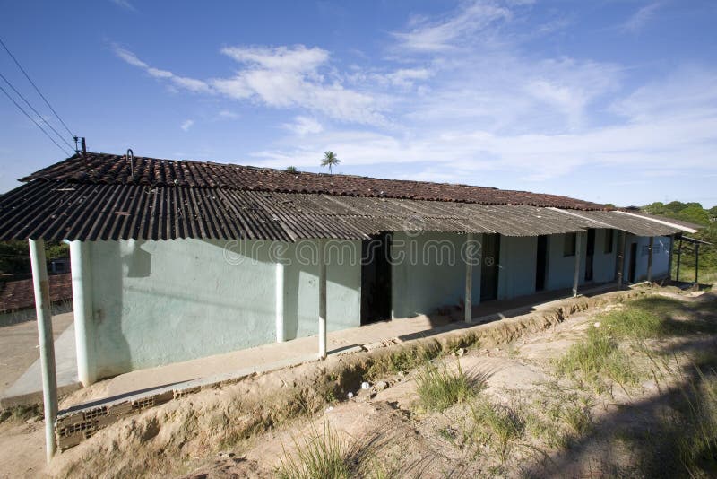 Poor House Construction in Brazil Stock Photo - Image of construction ...
