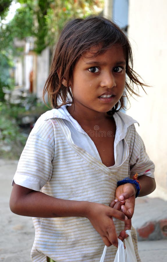 Poor indian child stock photo. Image of help, needy, clothes - 8472974