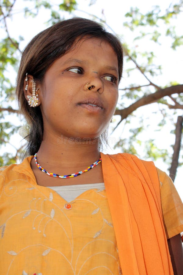 Poor Indian TEen stock image. Image of female, females - 9107847