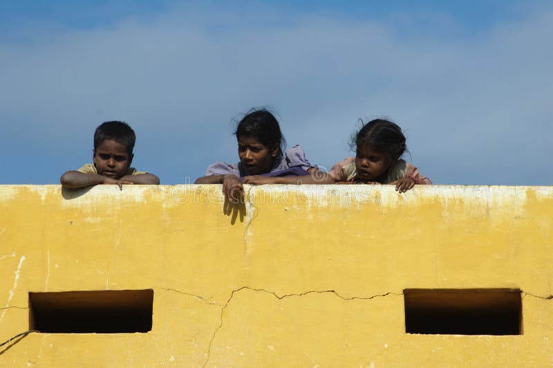 Poor Indian Young Boy Closeup Editorial Image - Image of children ...