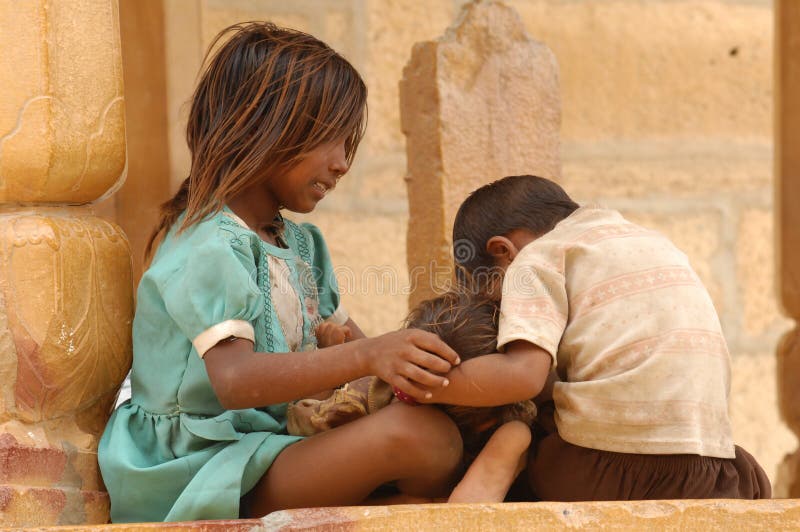 Poor Innocent Kid in India editorial stock photo. Image of brother ...