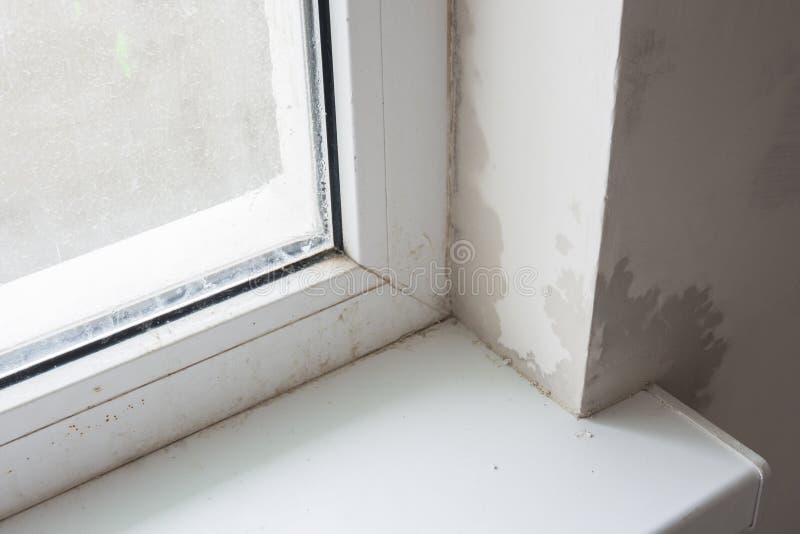 Poor Installation of Plastic Windows, Stock Photo - Image of ...