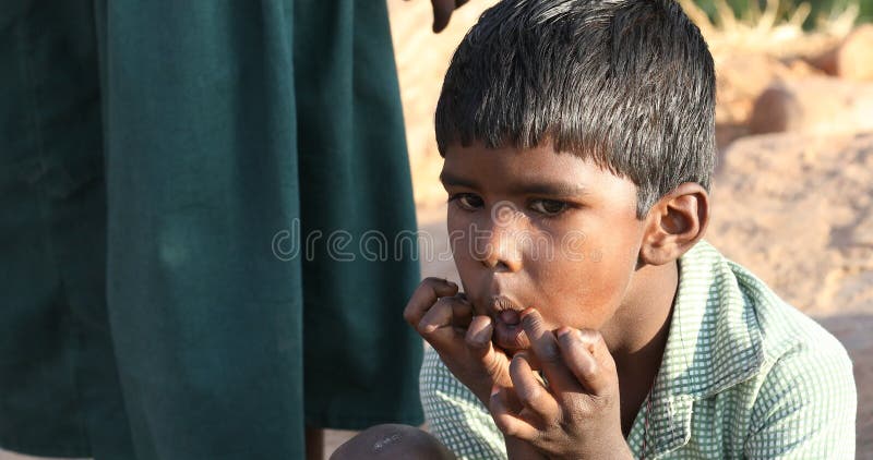 Poor Kids in Hyderabad India Stock Video - Video of kitchen, abuse ...
