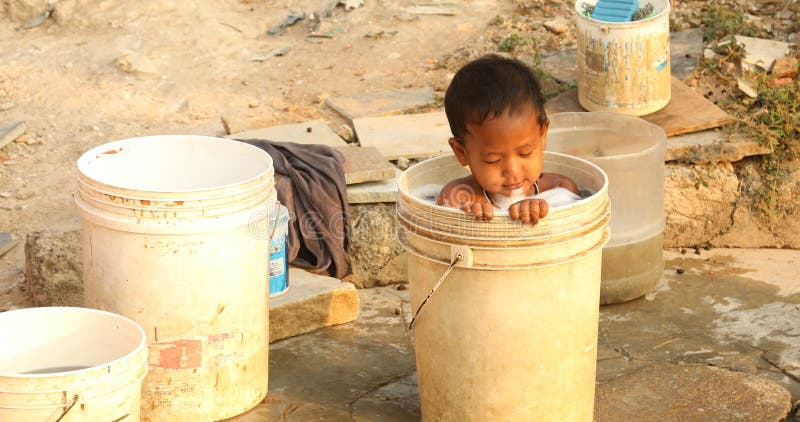 Poor Kids in Hyderabad India Stock Video - Video of kitchen, abuse ...