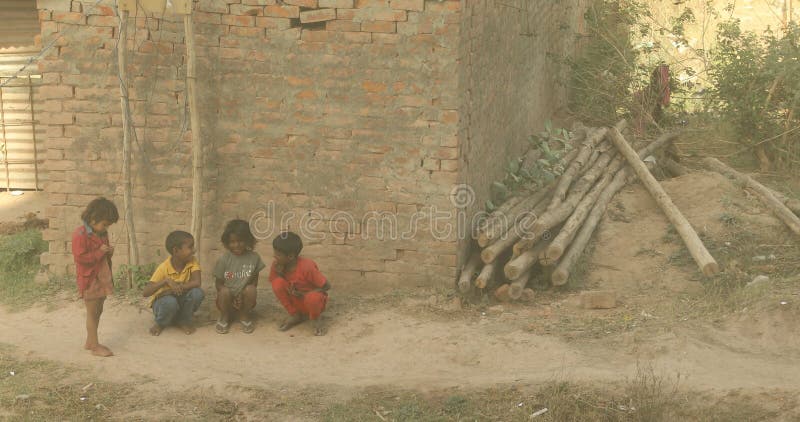Poor Kids in Hyderabad India Stock Video - Video of childish, family ...