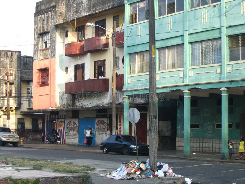 Poor life on colon stock photo. Image of shore, village - 812930