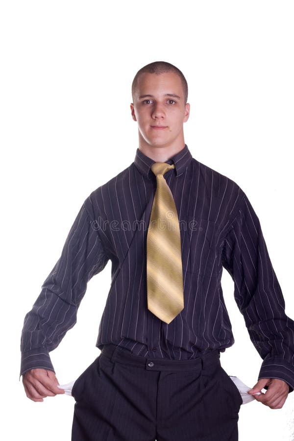 Poor man stock photo. Image of handsome, hand, businessman - 10429706