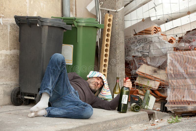 Poor man stock image. Image of degrade, alone, human - 16221717