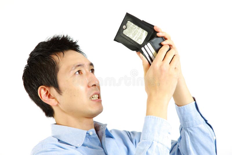 Poor man stock image. Image of problem, economy, poor - 44089367