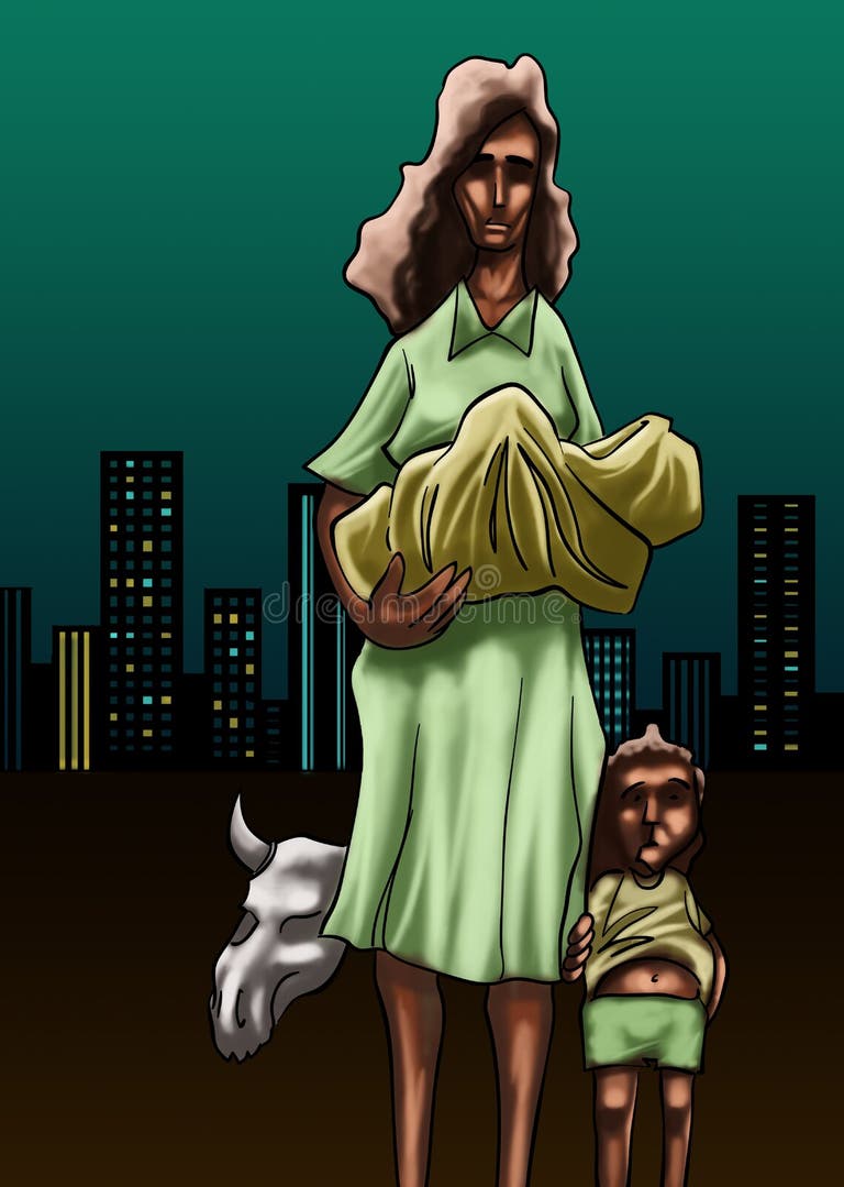 Poor Mother Stock Illustrations – 714 Poor Mother Stock Illustrations ...