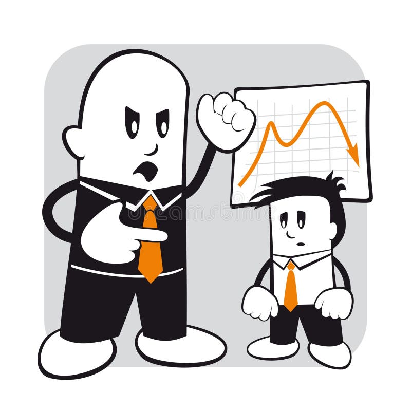 The poor performance stock vector. Illustration of white - 25429067