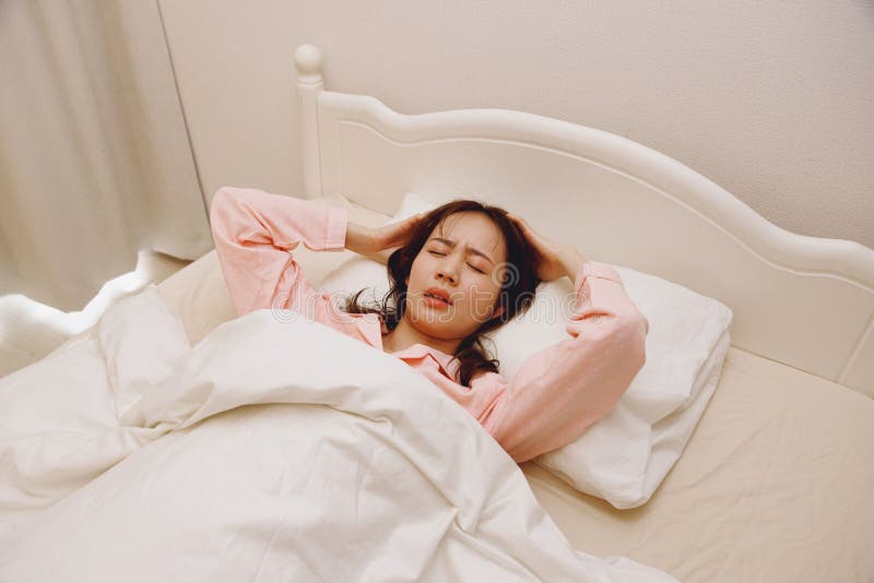 Poor Physical Condition Image Stock Photo - Image of pajamas, resting ...