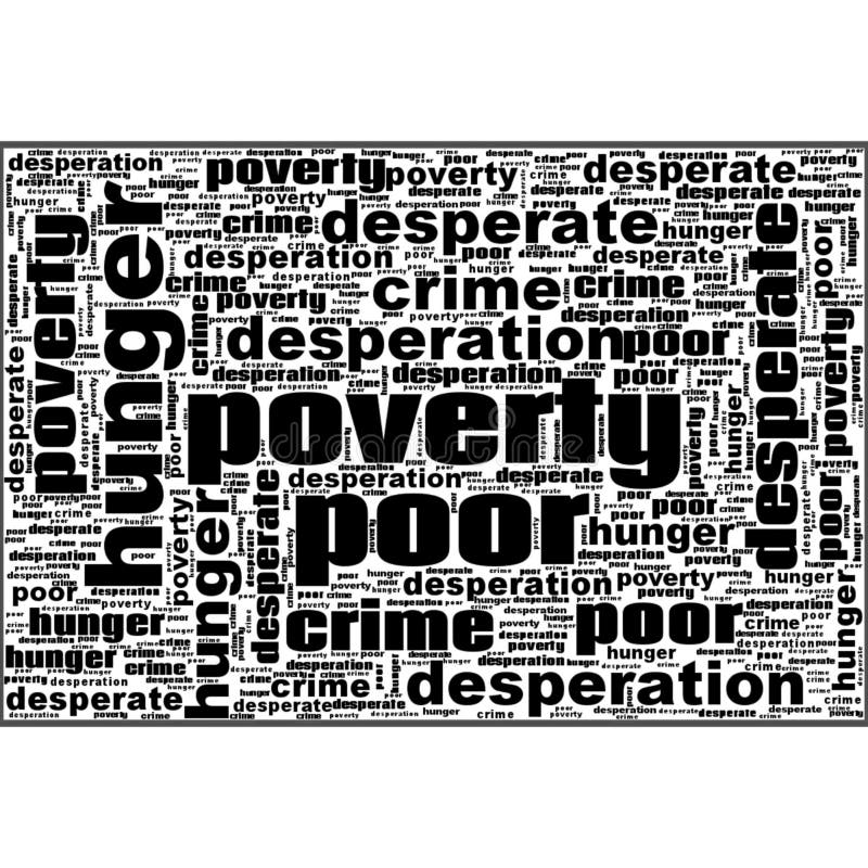 Poor Poverty Hunger Text Abstract Illustration Header Background Stock ...