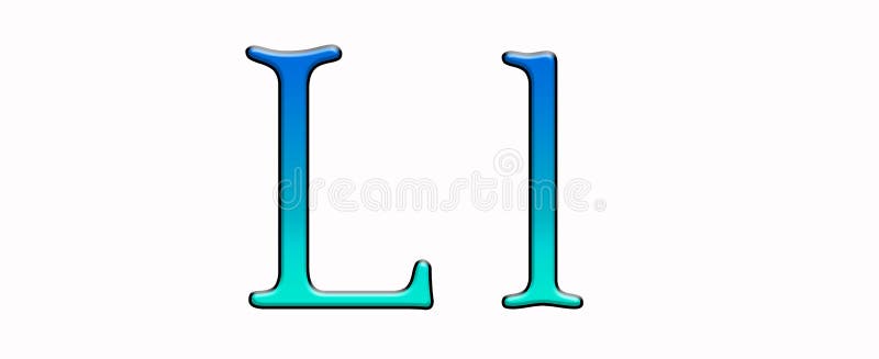 Poor Richard Gradient Sans Serif Alphabet Letters Calligraphy Letter ...