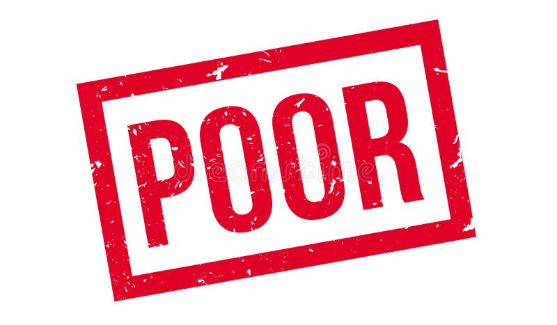Poor rubber stamp stock illustration. Illustration of business - 84708089
