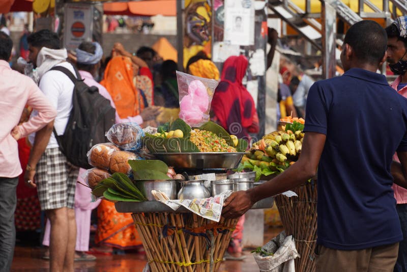 A Poor Seller Selling Some Items in Market Editorial Stock Photo ...