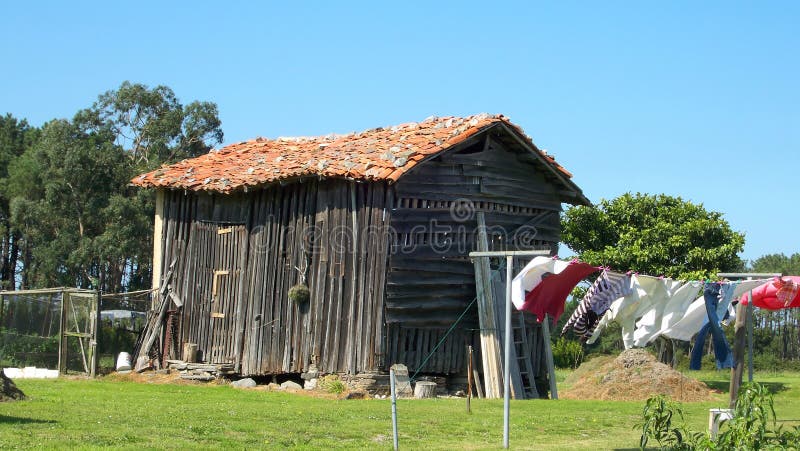 Poor shack in Spain stock image. Image of cabin, shack - 7462569