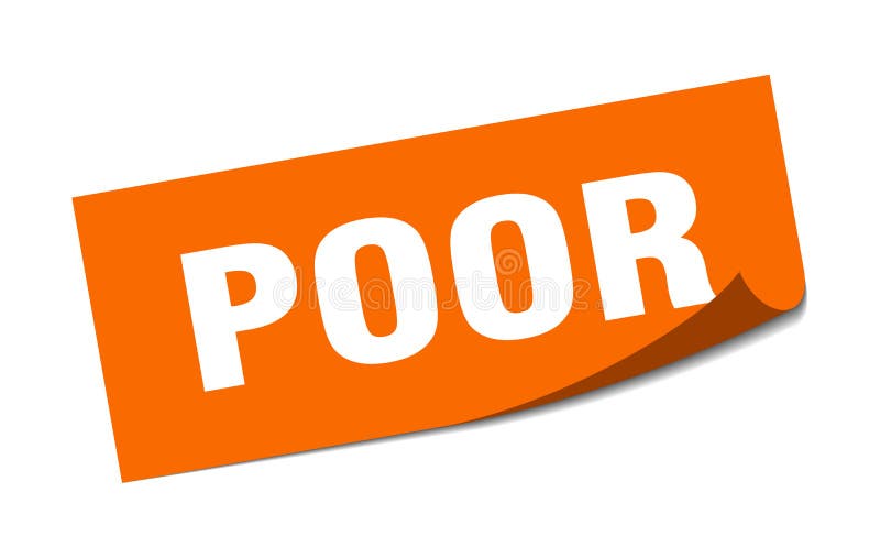 Poor Sticker Stock Illustrations – 1,235 Poor Sticker Stock ...